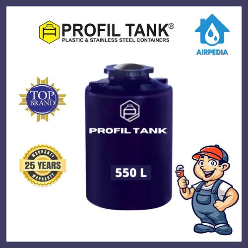 Jual TANGKI AIR PLASTIK PROFIL TANK TDA 550 LITER - TOREN AIR PROFIL ...
