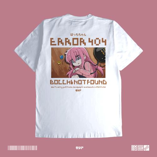 Jual Bocchi The Rock Hitori Gotoh Kessoku Band Error Meme Bocchi Kaos ...