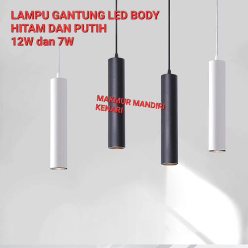 Jual LAMPU GANTUNG LED PANJANG MINIMALIS 7W DAN 12W LAMPU GANTUNG ...