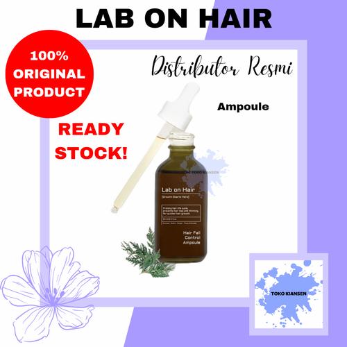 Jual LAB ON HAIR ANTI HAIR FALL AMPOULE HAIR SERUM RAMBUT RONTOK 60ML ...