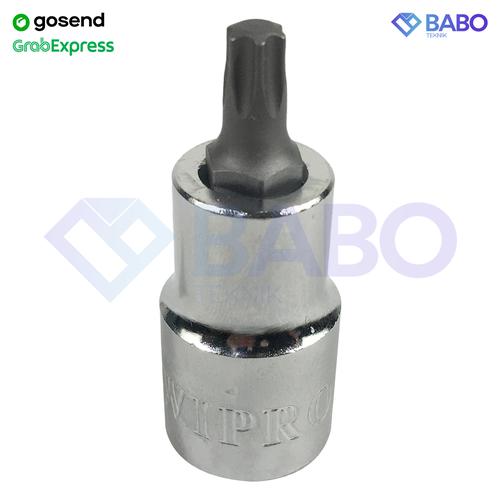 Jual Star Bit Sock Socket T40 WIPRO SHORT 1/2" T40X55MM - Kota ...