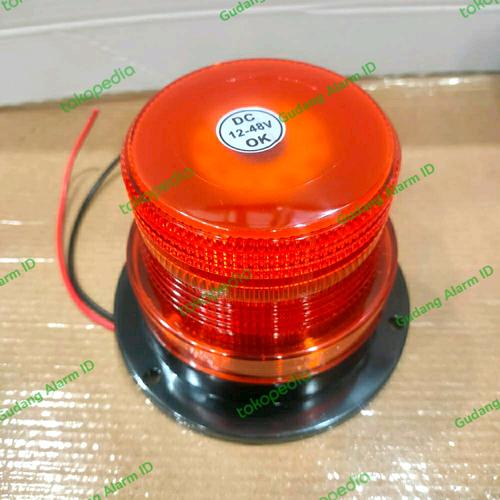 Jual ROTARY LAMP WL-69 HEAVY DUTY SUPER BRIGHT 12-48VDC -AMBER - Hijau ...