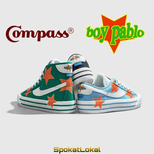 Jual Sepatu Compass X Boy Pablo Low & High Size 35 - 45 - Box Only, 40 ...