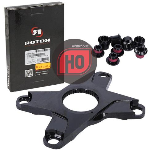 Promo ROTOR ALDHU VEGAST 2INPOWER Spider Road BCD110x4 Din Glossy Black - Kota Bandung - Hobby ...