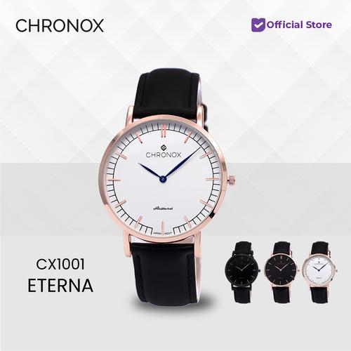 Promo Jam Tangan Pria Chronox CX1001 Eterna Full Hitam - Putih Rosegold ...