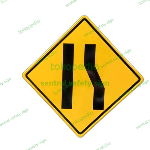 Jual Rambu Penyempitan Jalan Kiri - Jakarta Barat - sentral safety sign ...