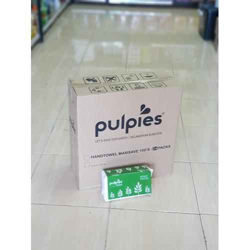 Jual DUS (24pak)- Tissue Pulpies - Maxisave Multifold Extra (150 sheet ...