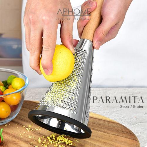 Promo APHOME Parutan Slicer Dapur 3 Sisi Gagang Kayu PARAMITA - Kota ...