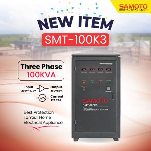 Jual SVC100K3 Samoto Stabilizer Servo Motor 100.000Va Three Phase ...