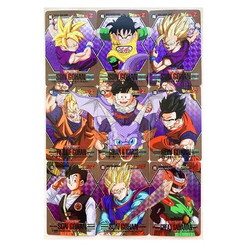 Jual Kartu Dragon Ball Z Fullset 9pcs Super Barcode Wars Son Gohan ...