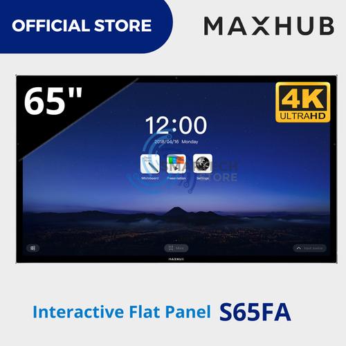 Jual Maxhub Conference Interactive Flat Panel 65 Inch - S55FA - Kab ...
