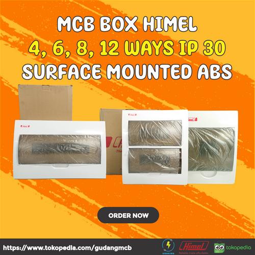 Jual MCB BOX HIMEL 12 WAYS/GANG IP30 OUTBOW/SURFACE MOUNTED - OUTBOW ...