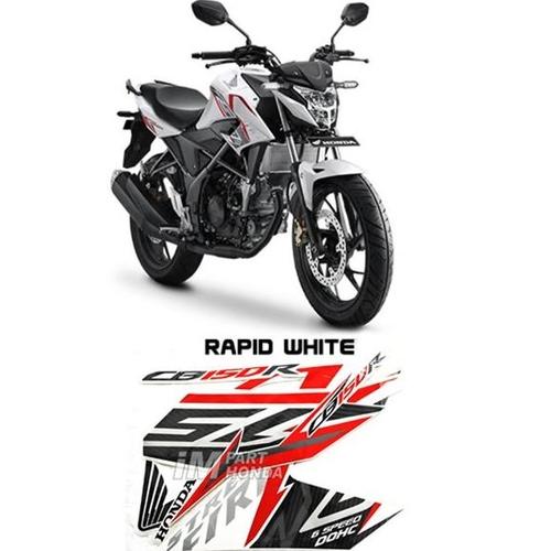 Jual Stiker CB 150 R LED 2017 Putih Merah Hitam Red White - Jakarta ...