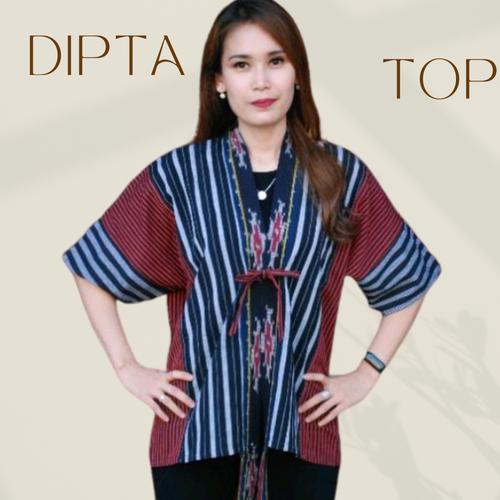 Jual Baju Lurik/Pakaian Lurik / Baju Outer Batik Lurik Lavanya - Dipta Top - 5 - Kab. Sleman ...