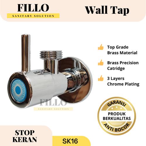 Jual Stop Kran Single Keran Closet Shower WC Bahan Kuningan Tebal SK16 - Jakarta Pusat - Fillo ...