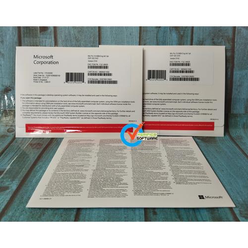 Jual Win 10 Pro include COA DVD Original 64 Bit Full Box - Jakarta ...