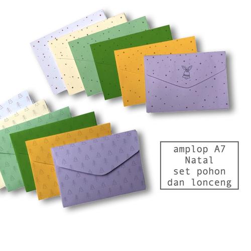 Jual Amplop Natal Christmas mini 11 x 8 cm Isi 12 - A7 set pohon - Kota ...