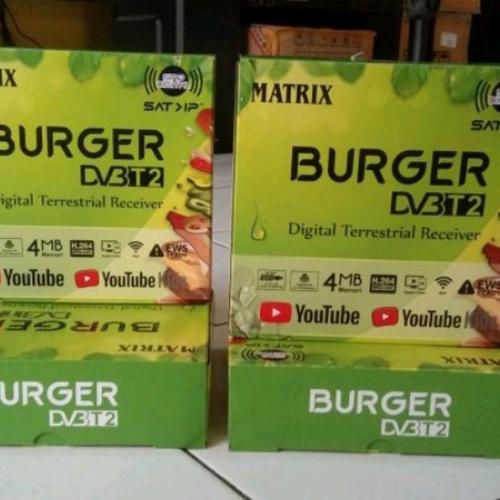 Jual stb matrik burger receiver tv digital set top box - Kab. Bogor ...