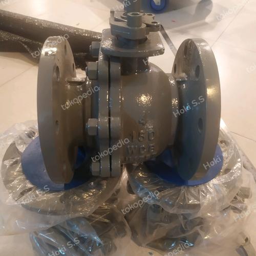 Jual Ball Valve WCB Ansi #150 Flange 4" inch / Ball Valve Ansi #150 WCB ...
