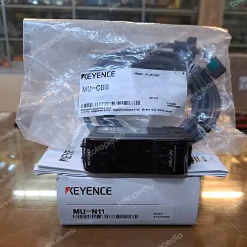 Jual KEYENCE Multi Sensor Controller MU--N11 + kabel socket MU-CB8 ...