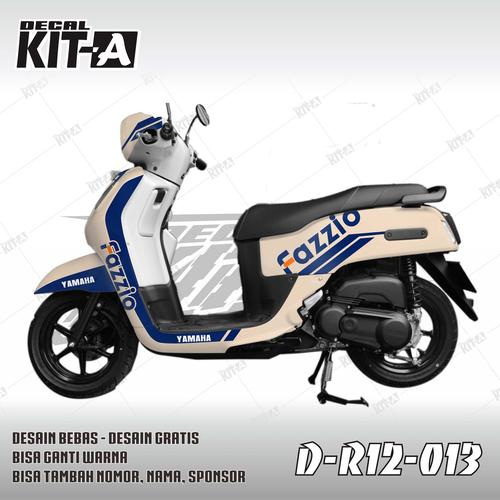 Jual Decal sticker fazzio krem cream coklat muda full body keren ...