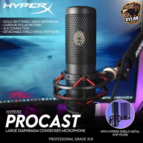 Jual HyperX ProCast / Pro Cast Large Diaphragm Microphone Condenser XLR - Jakarta Barat - Sylar ...