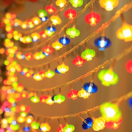 Jual Lampu Lampion lampu Tali Gantung Tirai Murah Lampu Dekorasi Imlek ...