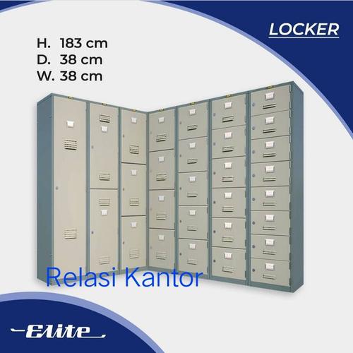 Jual Locker elite / loker elite 1 pintu - 8 pintu - 464 / 4 pintu ...