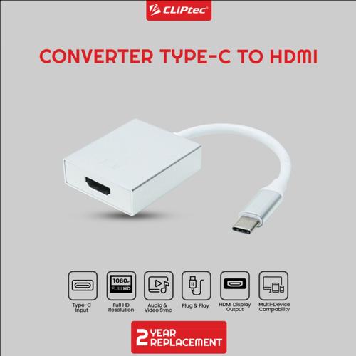 Promo Converter Type C to Hdmi Adapter Full HD CLIPtec - Jakarta Pusat ...