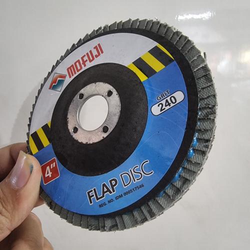 Jual mata gerinda amplas flap disc 4" - #240 - Kota Samarinda - sinarcitra | Tokopedia