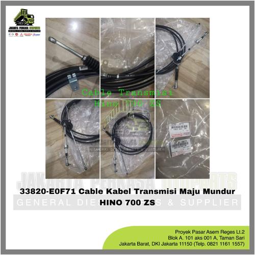 Jual 33820-E0F71 (E0770) CABLE KABEL TRANSMISI MAJU MUNDUR HINO 700 ...
