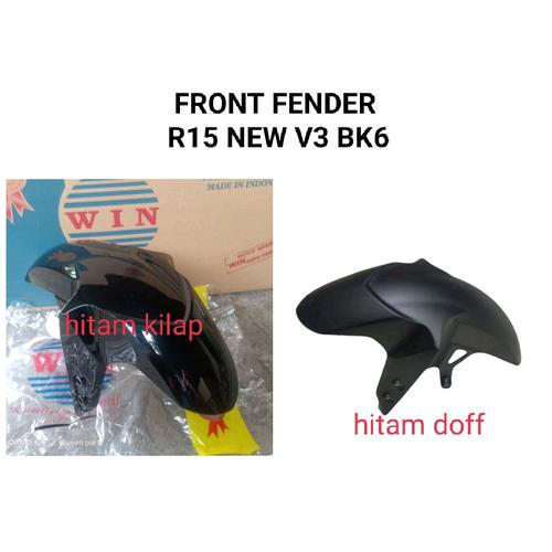 Jual spakbor depan R15 new VVA V3 BK6 hitam win - hitam doff - Kota ...