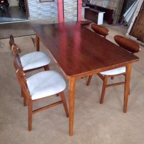 Jual meja makan minimalis modern kursi cafe ropan - meja bulat - Kab ...