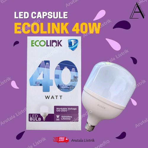 Jual LED ECOLINK BULB 40 W 6500K - PUTIH - Kota Surakarta - Arutala ...