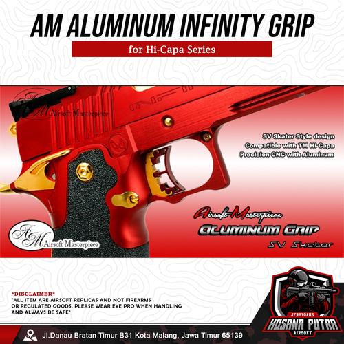Jual Airsoft Masterpiece Aluminum INFINITY Grip for Hi-CAPA Series - Kota Malang - Hosana Putra ...
