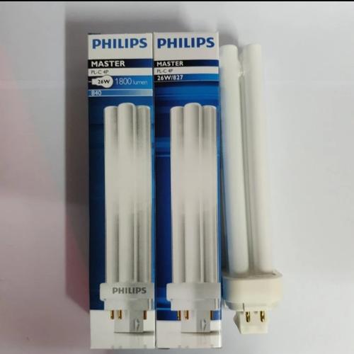 Jual Lampu PLC 26 watt PHILIPS MASTER PL-C 26W 4P 827 830 840 865 4 PIN ...