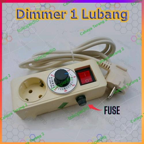Jual Pengatur Kecepatan Gerinda Stop Kontak Dimmer 1 lubang 2000 Watt - Non Fuse - Kota ...