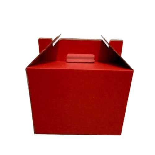 Jual box merah jinjing kemasan kue kering dus packaging parcel ...
