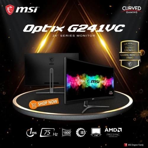 Jual Monitor Led Gaming MSI Optix G241VC 24" Curved Gaming - 1080p FHD ...
