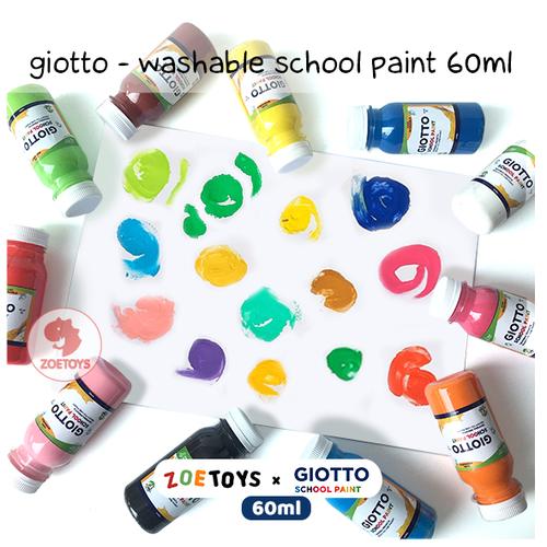 Jual shukaku Giotto - Washable School Paint 60 ml Cat Lukis Finger ...