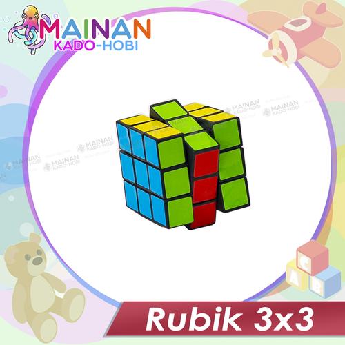 Jual MAINAN EDUKASI ANAK SUSUN PUZZLE KUBUS KOTAK MAGIC CUBE RUBIK 3X3 ...