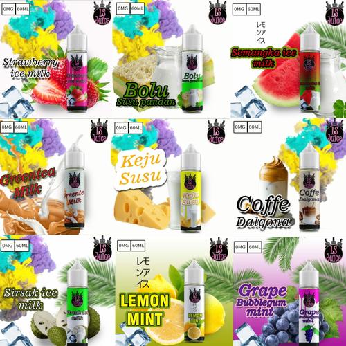 Jual Botol plastik 30ml 60ml isi liquide varian rasa creamy dan juicy ...