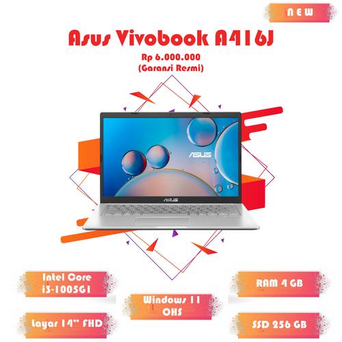 Jual Asus Vivobook A516M N4020 4GB 256GB Windows 11 OHS Backlit ...