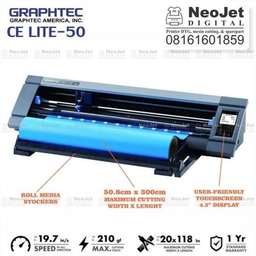 Jual Mesin cutting sticker plotter sablon custom GRAPHTEC CE LITE-50 ...