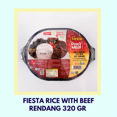 Jual Fiesta, Rice with Beef Rendang 320 gr ( nasi rendang) - Kota ...