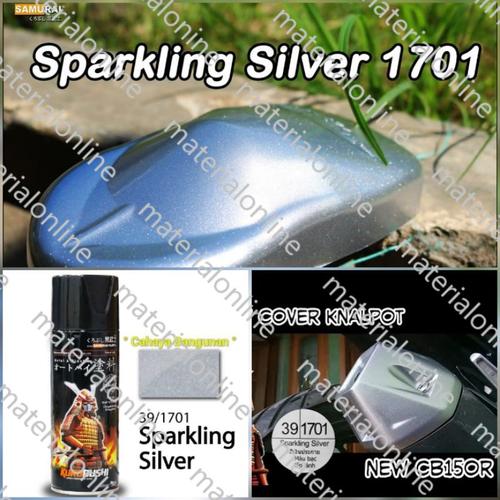 Jual Pilox Samurai Paint 1701 Sparkling Silver Pylox Cat Semprot Silver ...