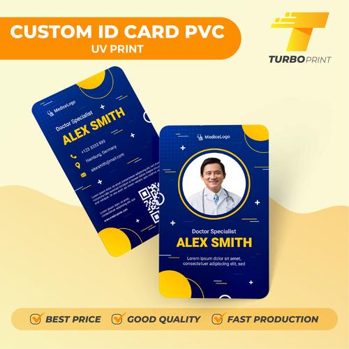 Jual Cetak Kartu Id Card - Print Id Card - Custom Id Card PVC - 1 Sisi ...