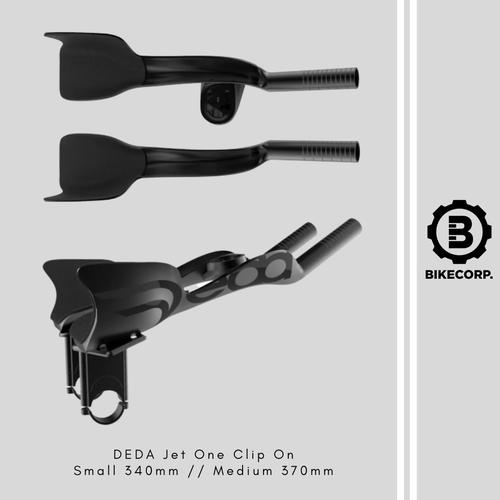 Jual DEDA Jet One Clip On / AeroBar Tribar Extension / 340mm or 370mm ...