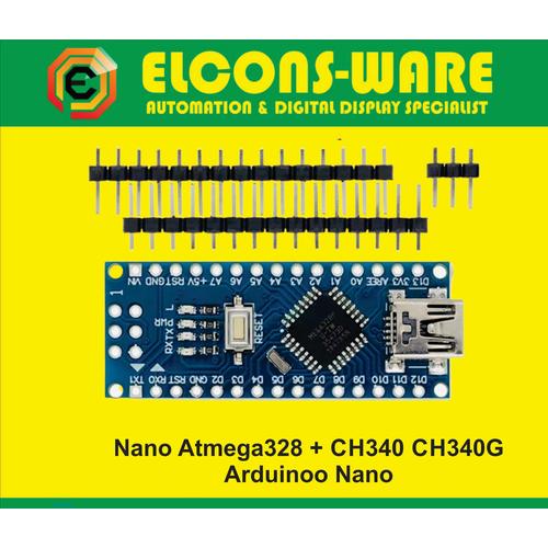 Jual Arduino Nano Atmega328 + CH340 CH340G mini usb - Kab. Banyumas ...