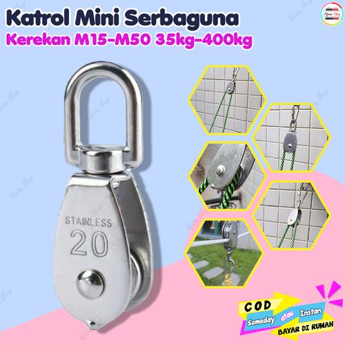 Jual Katrol Mini Serbaguna Kerekan Mini Stainless - M15 - Kota Surabaya ...